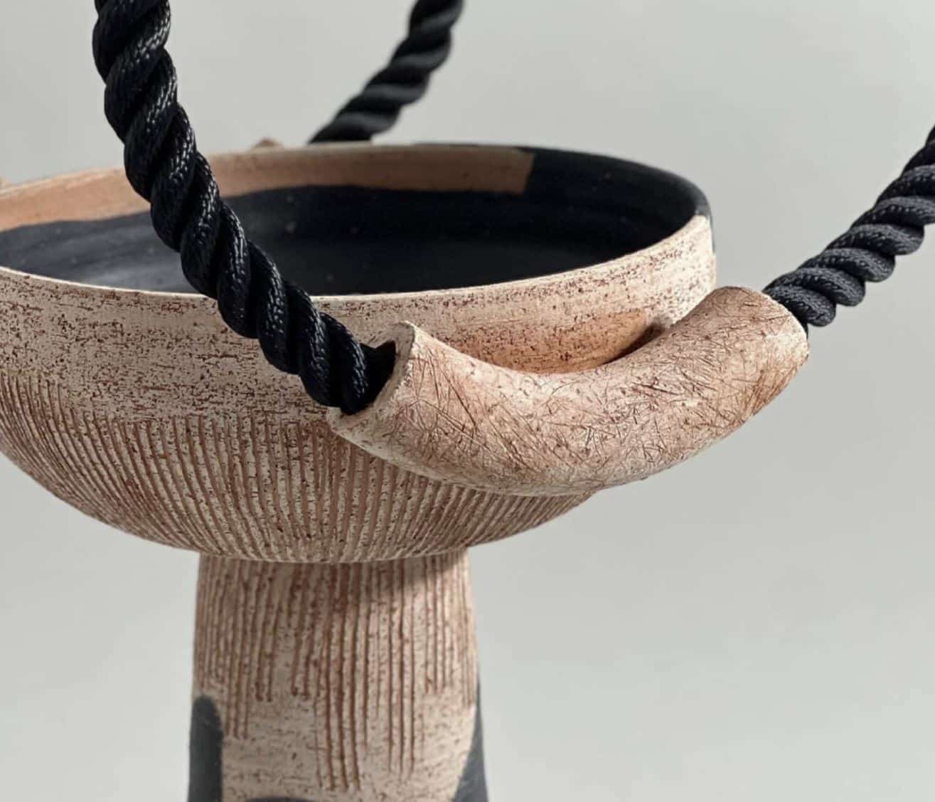 Merging Ancient Rope Techniques with Modern Ceramic Artistry ...