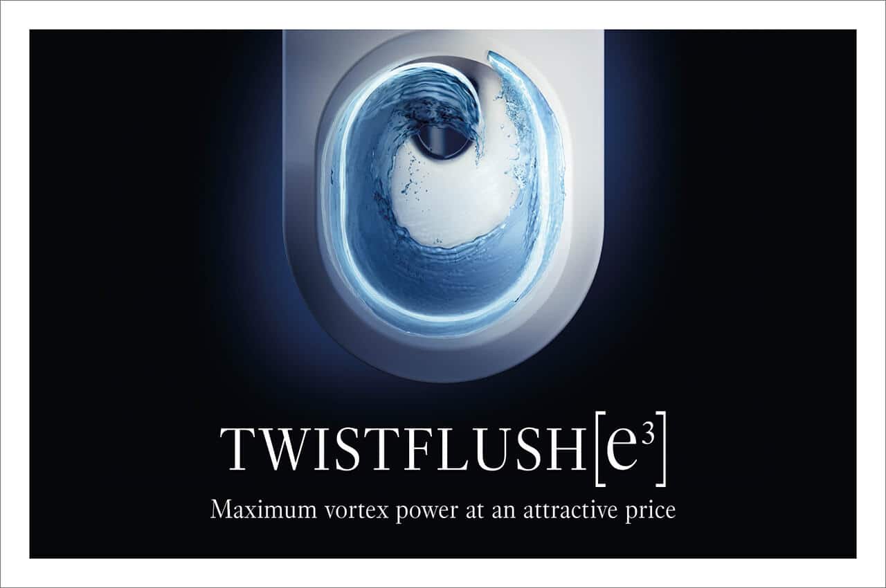Villeroy & Boch's TwistFlush[e³] Vortex Toilet Flush - ArchiExpo e-Magazine